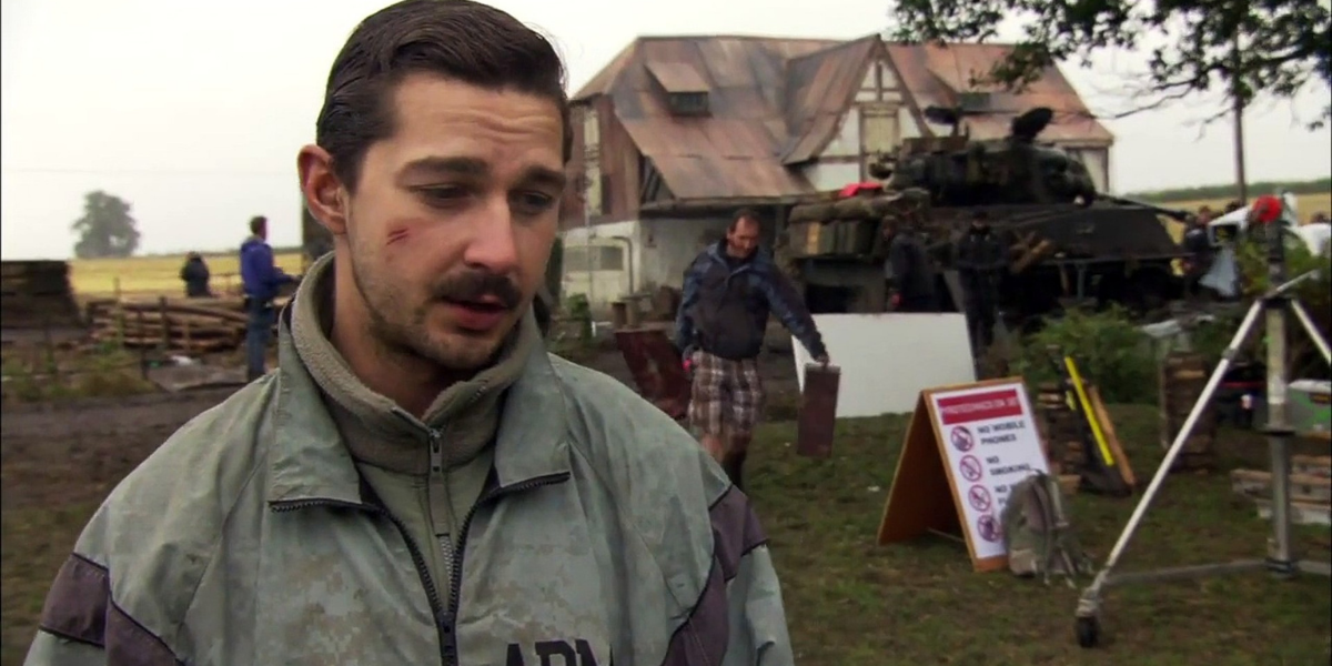 The Extreme Way Shia LaBeouf Prepared For 'Fury' | TheThings